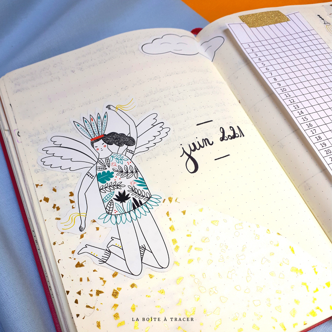 Bullet journal - La magie des collages – La Boite à Tracer